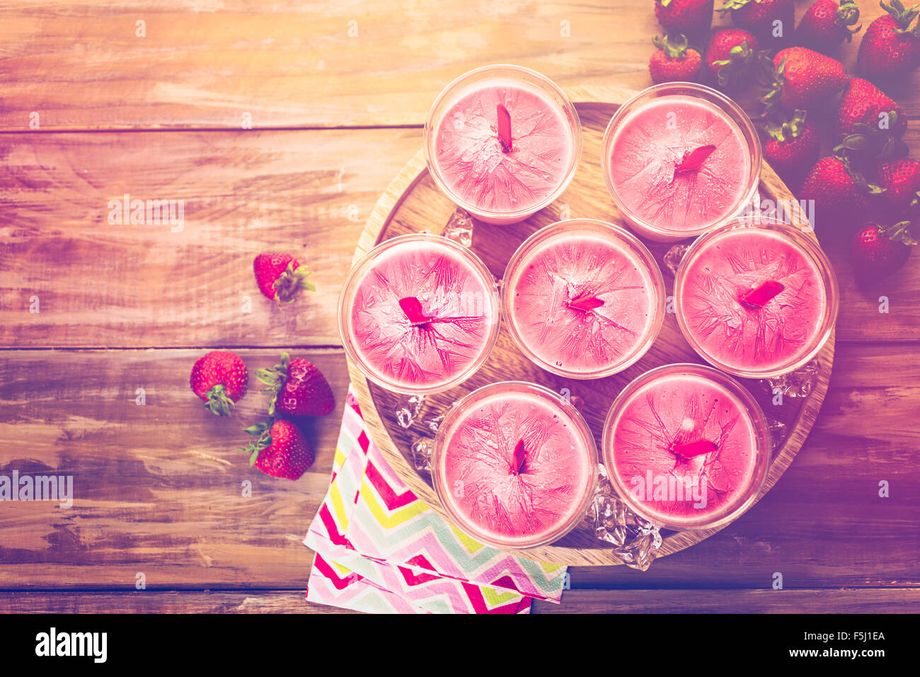 Ice pops with plastic hi-res stock photography and images - Alamy