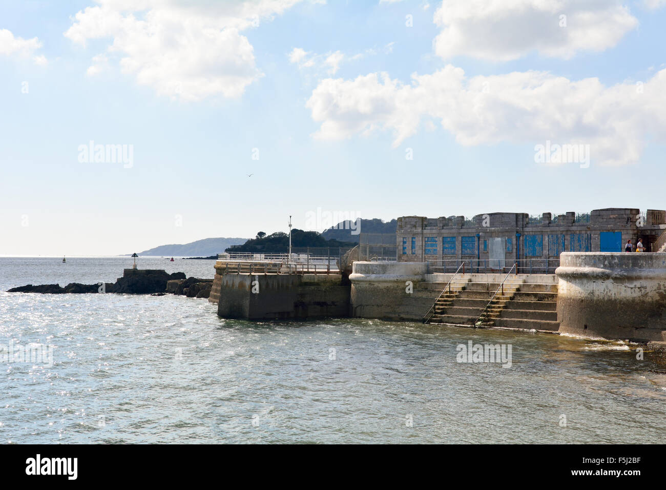 The Tinside Lido a swimming pool filled with seawater open since 1935 ...