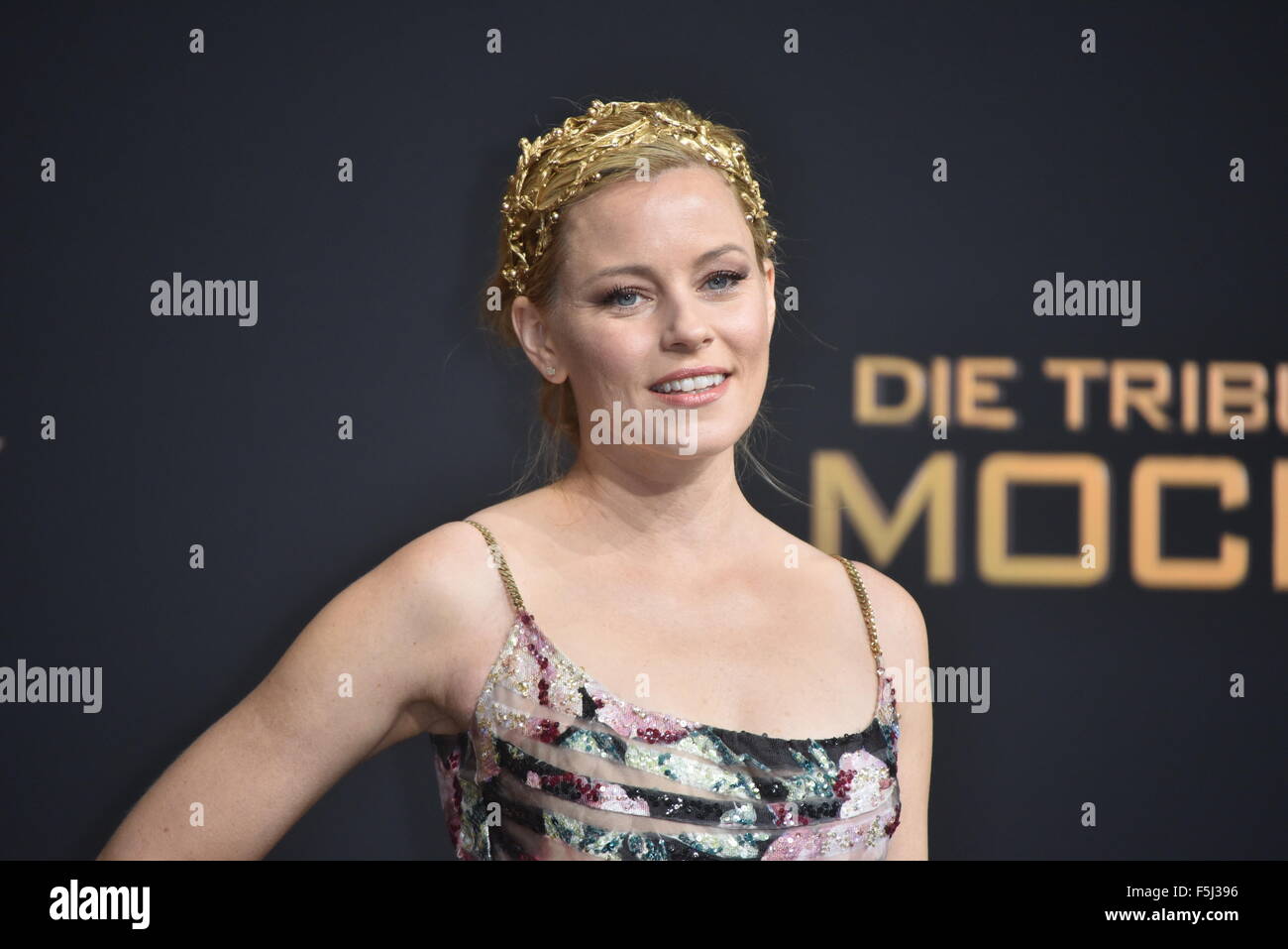 American actress Elizabeth Banks attends to the Premiere of "The Hunger ...