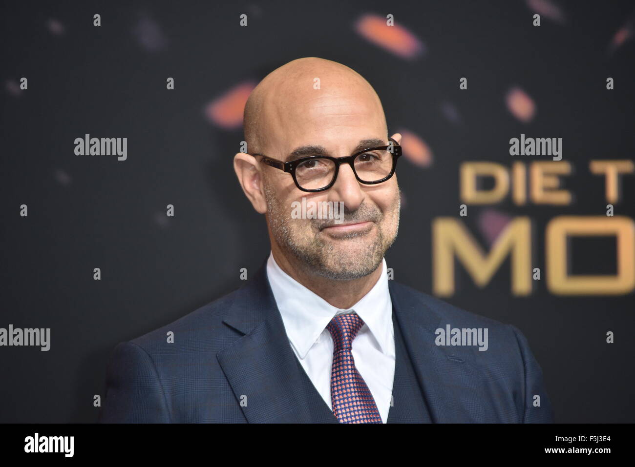 American actor Stanley Tucci attends to the Premiere of "The Hunger ...
