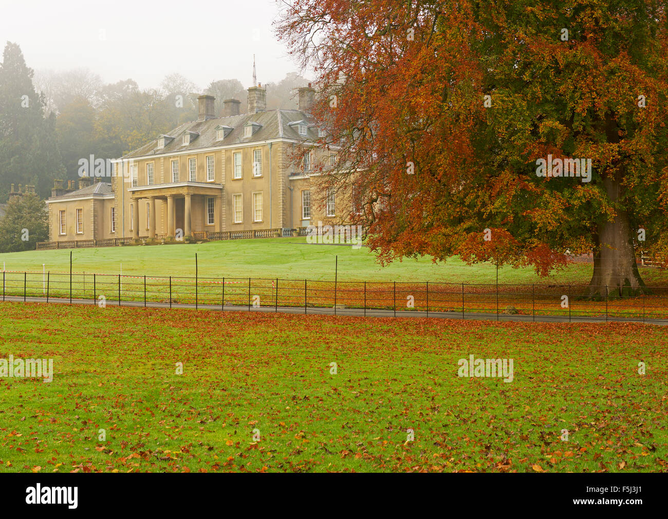 Dallam Tower, a country house near Milnthorpe, Cumbria, England UK ...