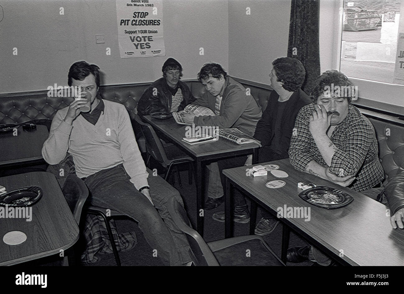 The miners' strike in 1984/85 lasted one full year. The pits in the ...