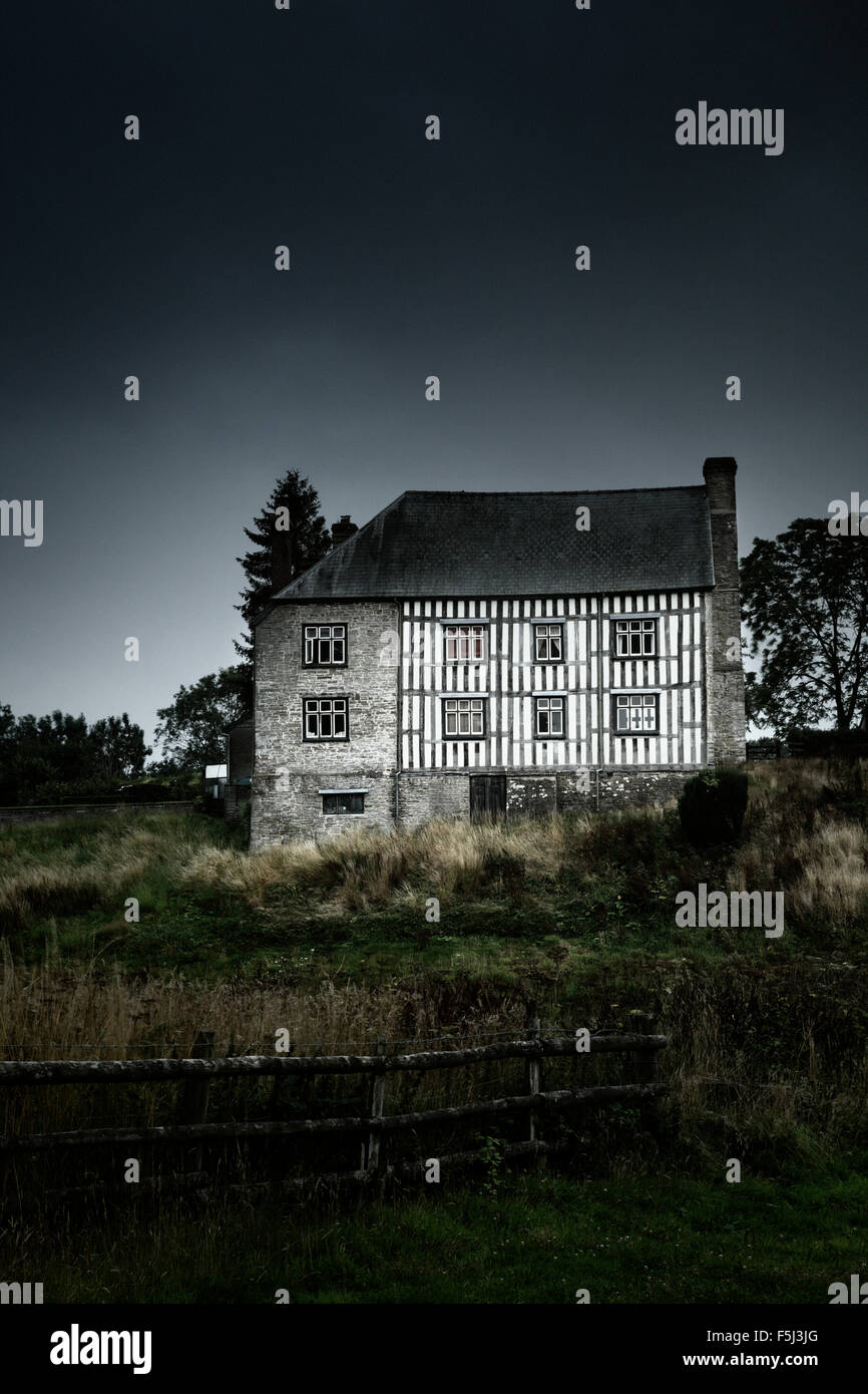 Hergest Court, near Kington. Herefordshire, UK. Home of Sir Thomas ...