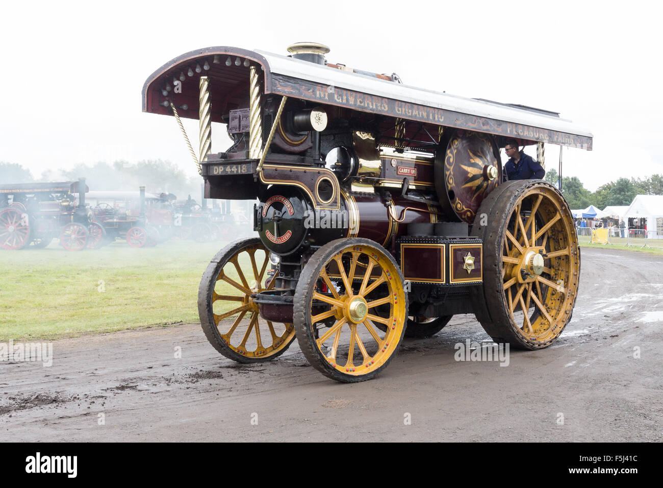 Pickering Traction Engine Rally Stock Photo - Alamy