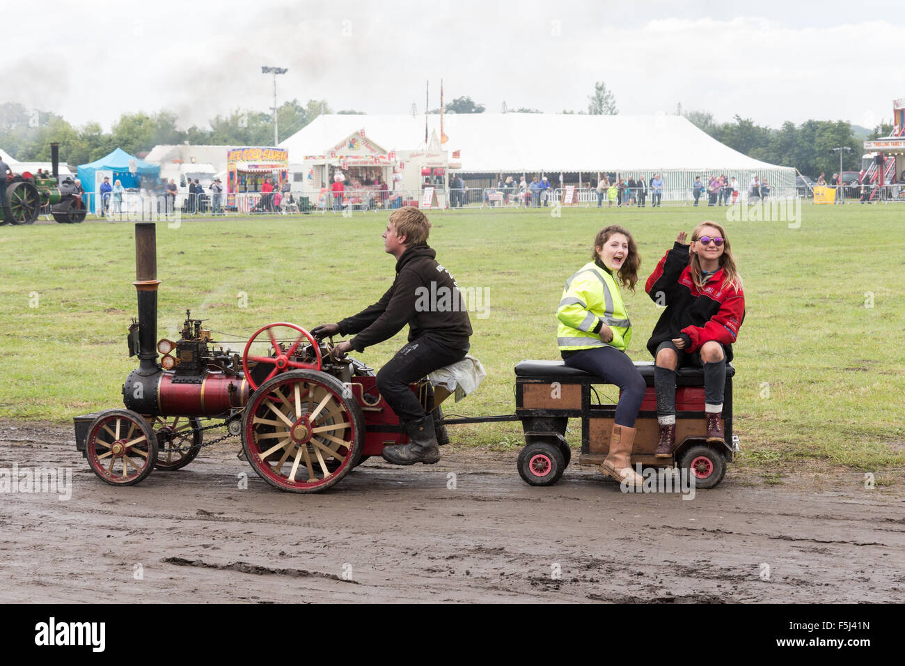 Pickering Traction Engine Rally Stock Photo - Alamy