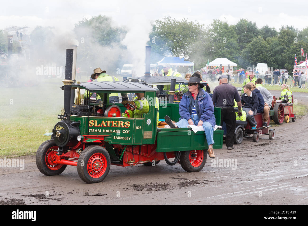 Pickering Traction Engine Rally Stock Photo - Alamy