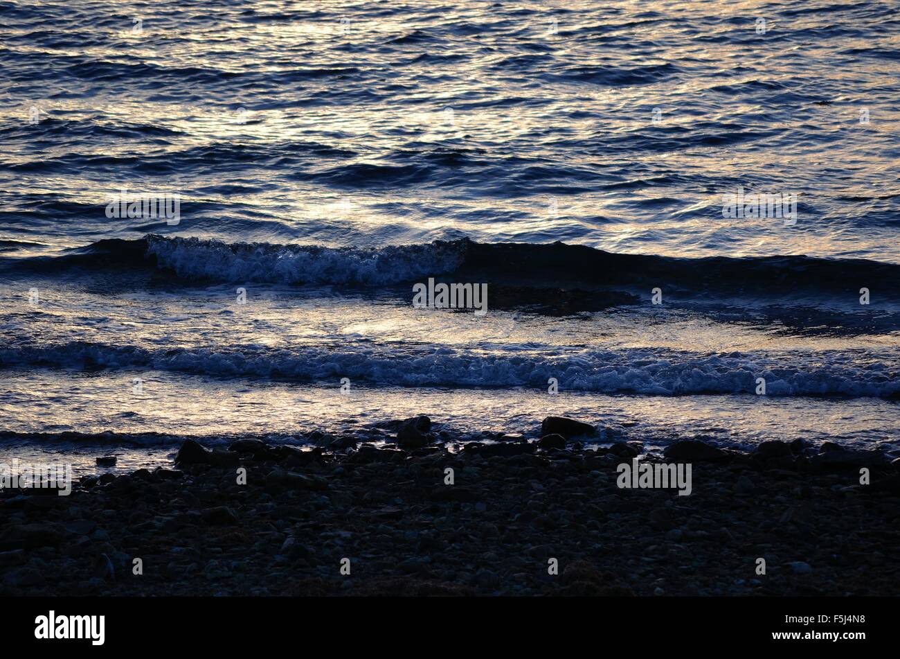 cold sea shore Stock Photo - Alamy