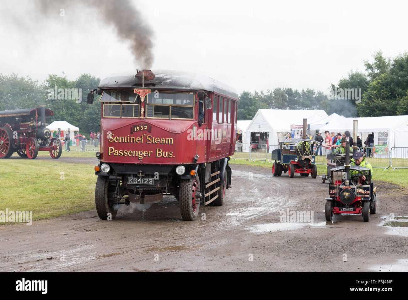 Pickering Traction Engine Rally Stock Photo - Alamy