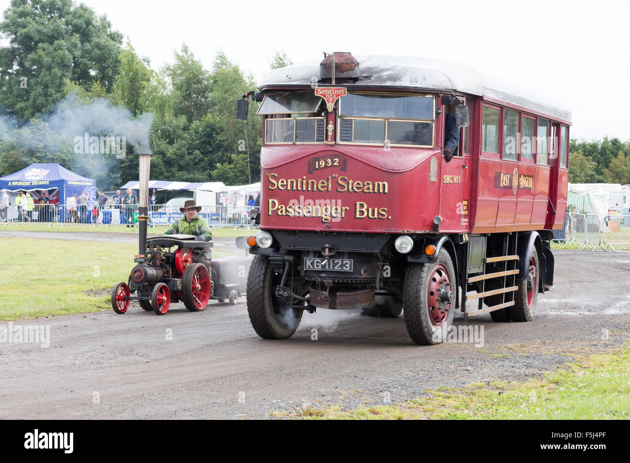 Pickering Traction Engine Rally Stock Photo - Alamy