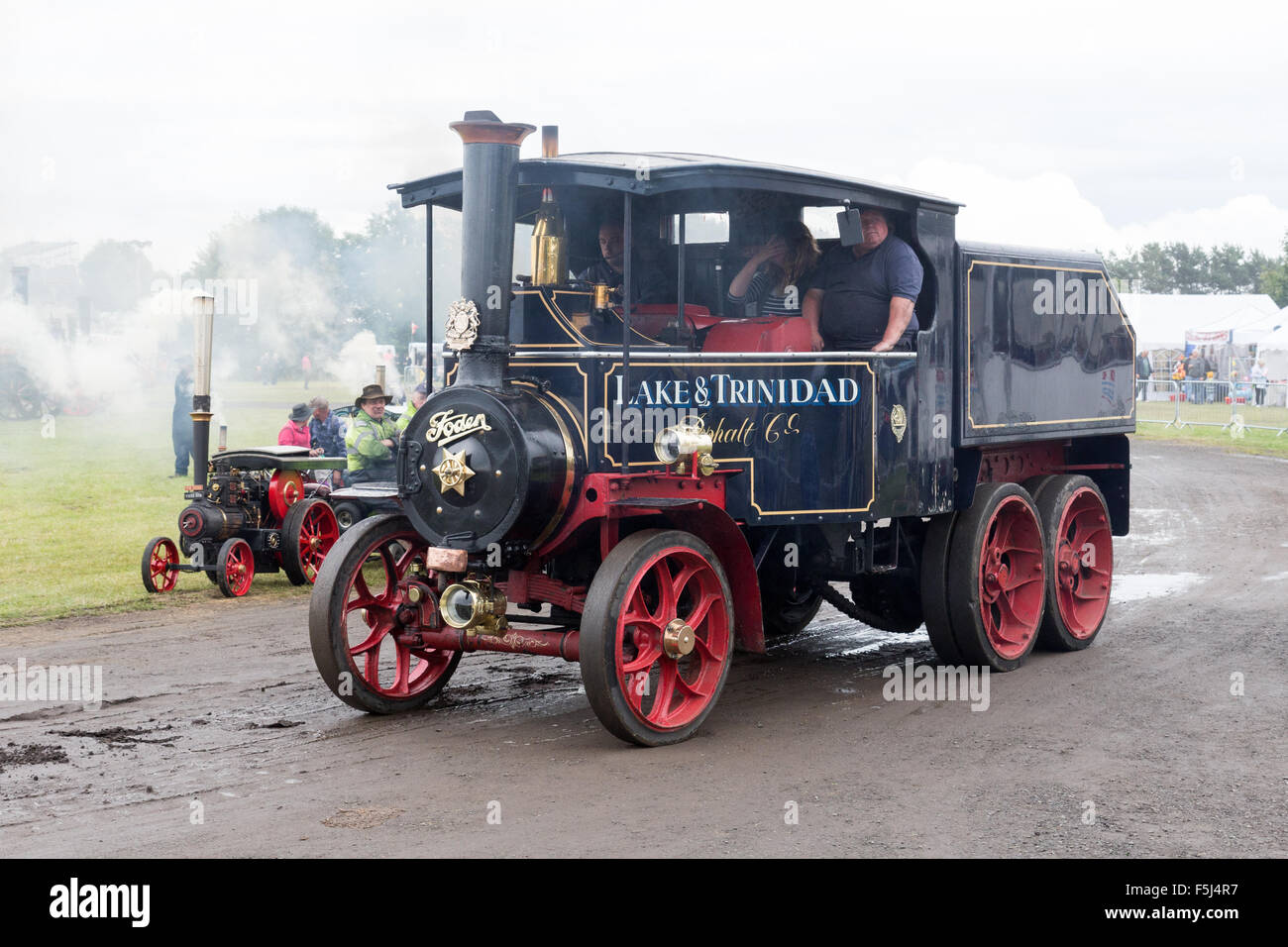 Pickering Traction Engine Rally Stock Photo - Alamy