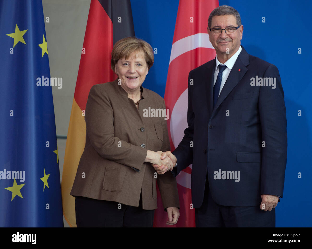 Berlin, Germany. 05th Nov, 2015. German Chancellor Angela Merkel and ...