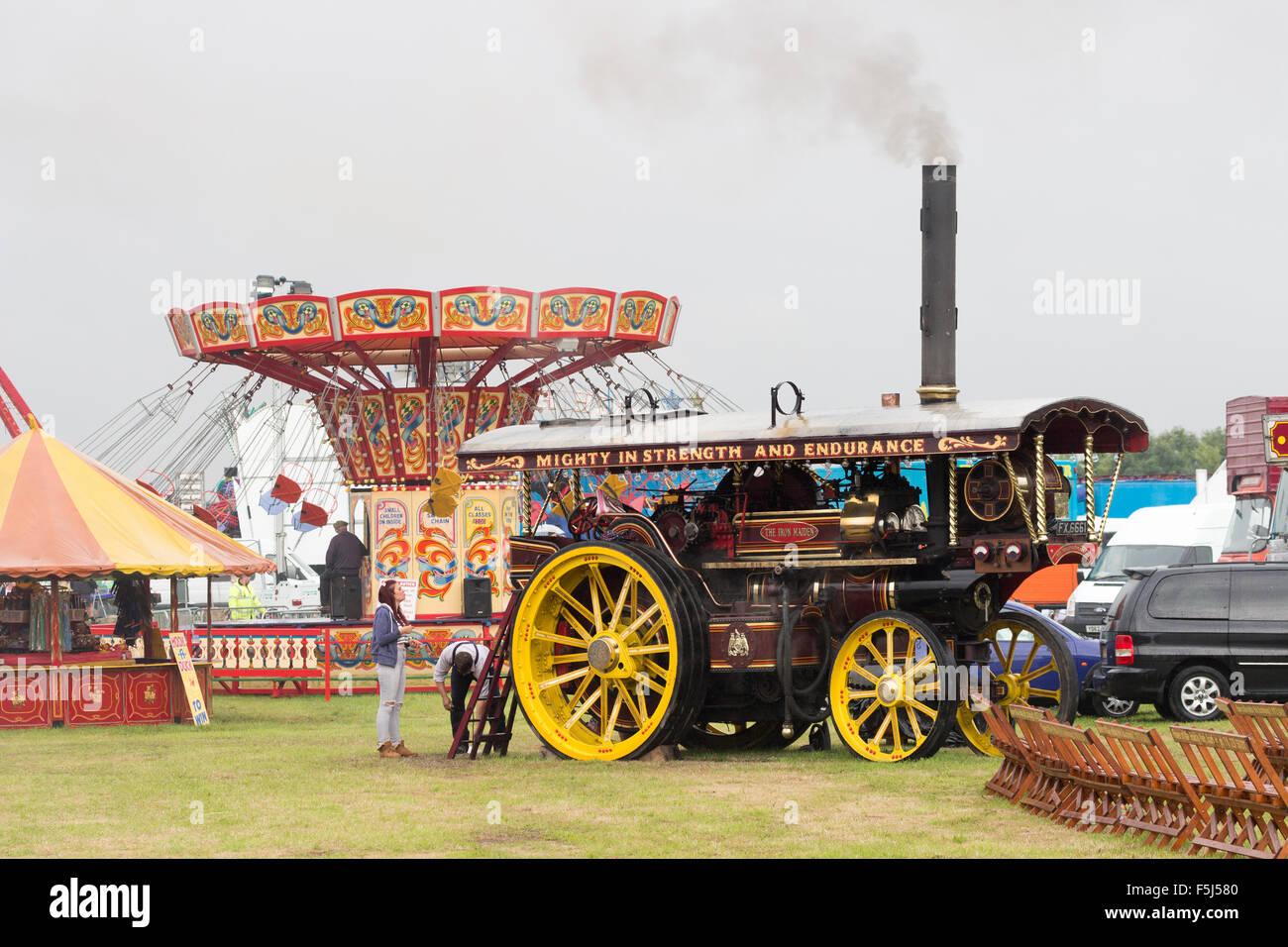 Pickering Traction Engine Rally Stock Photo - Alamy