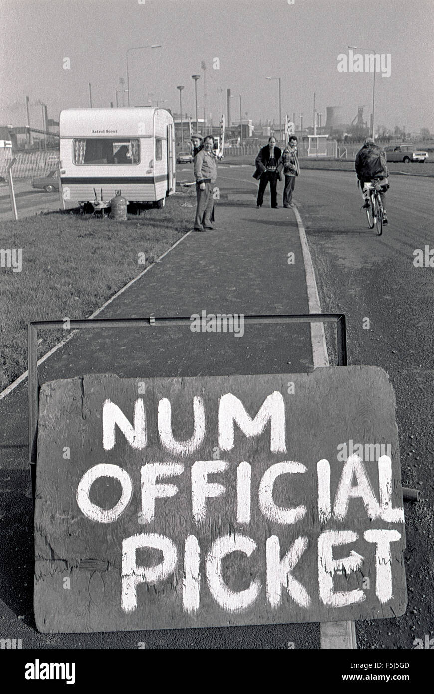 The miners' strike in 1984/85 lasted one full year. The pits in the ...