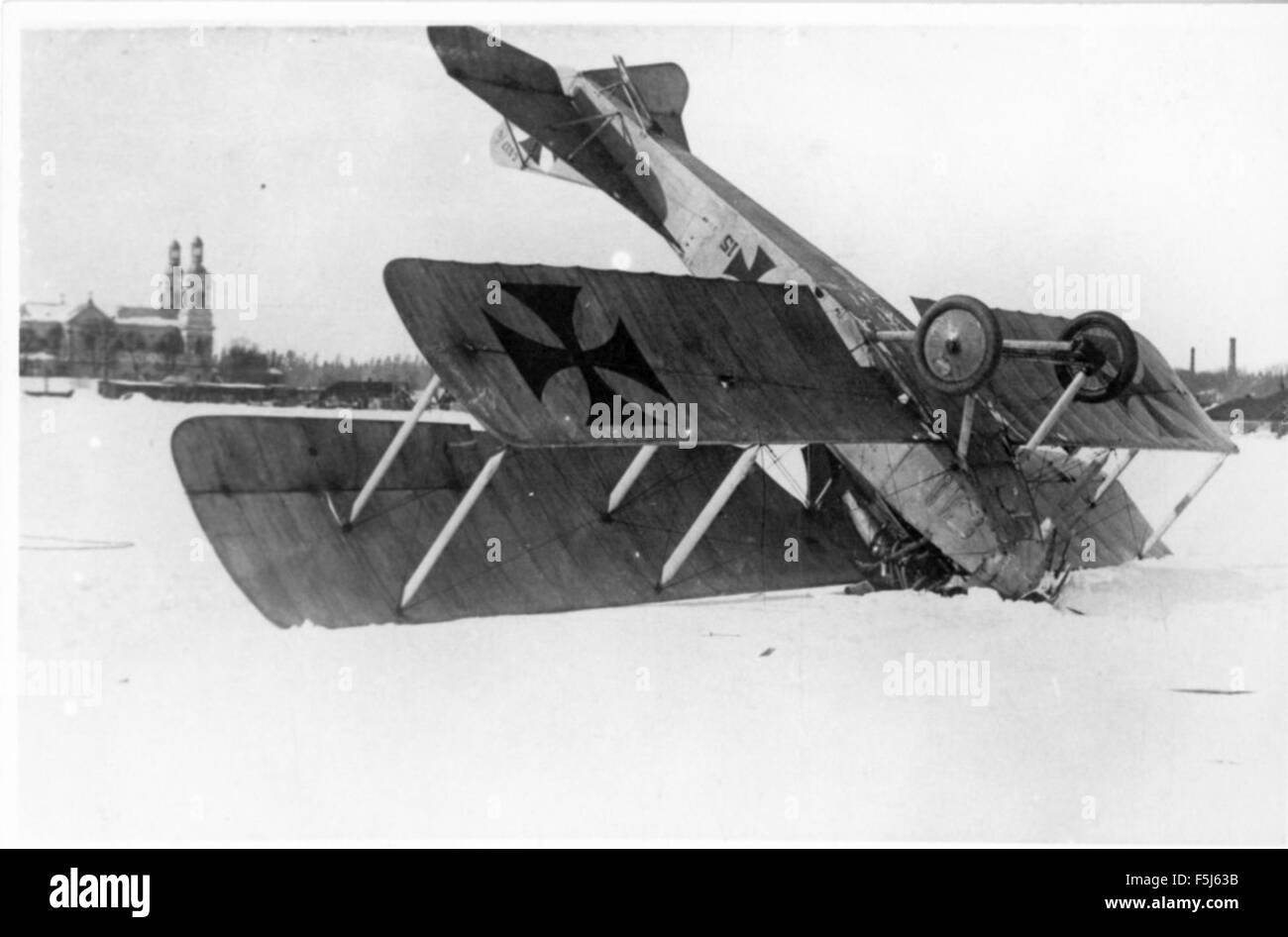 This photograph by Peter Bowers shows the Albatros C I, a German ...