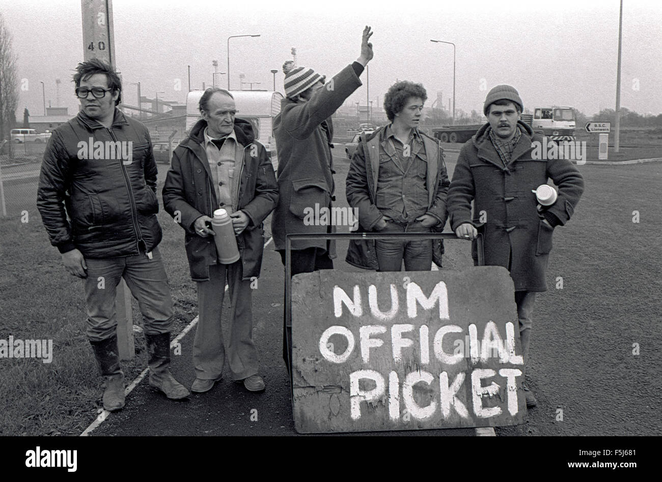 The miners' strike in 1984/85 lasted one full year. The pits in the ...