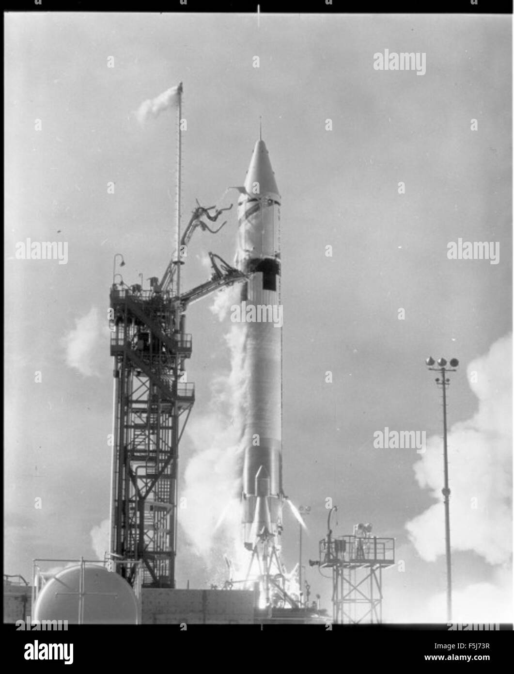 An image from the Atlas Collection showcasing the Atlas rocket during ...