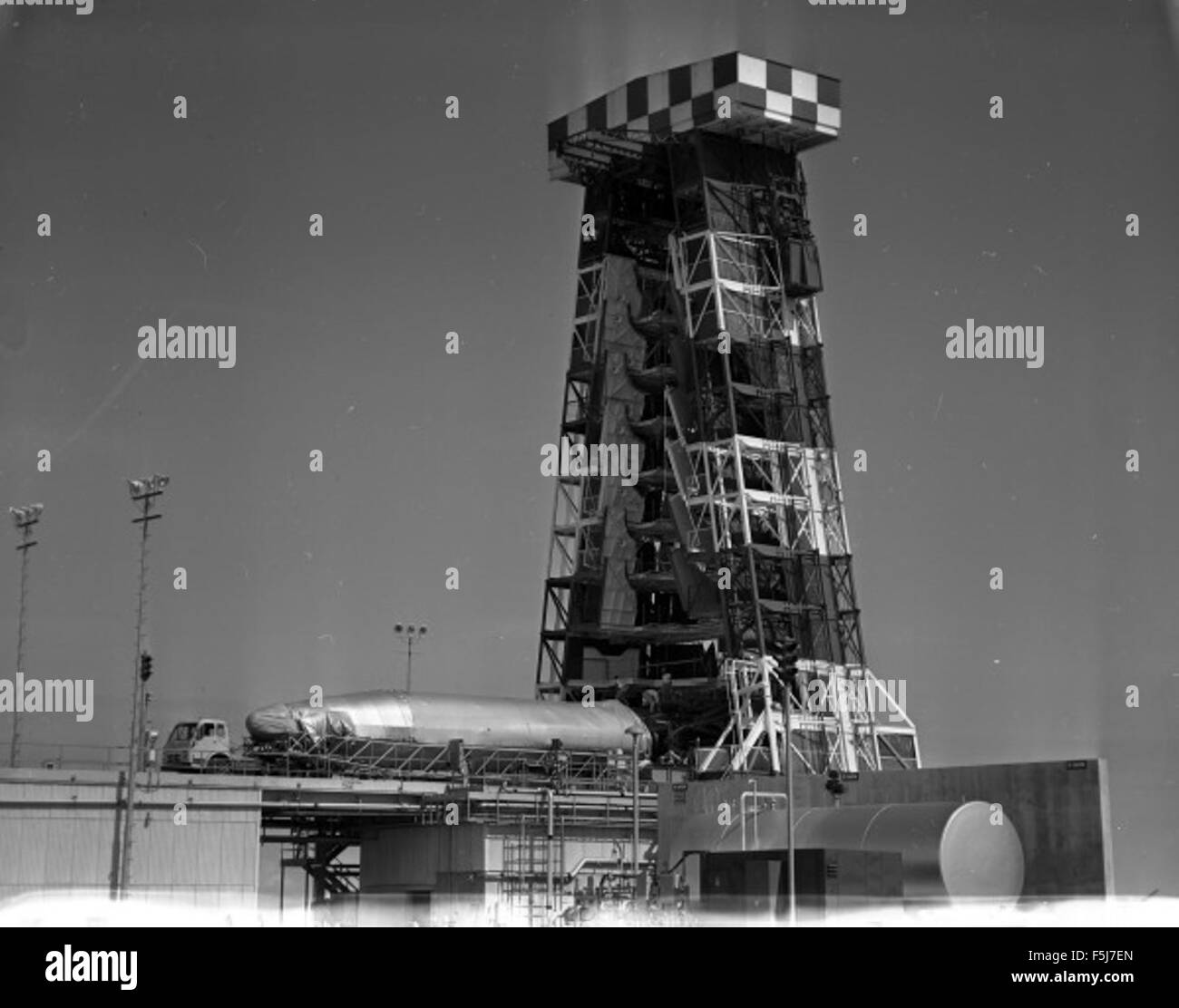 A technical image of the Atlas 14 008001 rocket, highlighting its key ...