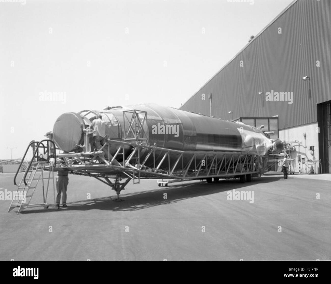 A photograph from the Atlas collection depicting the Atlas rocket ...