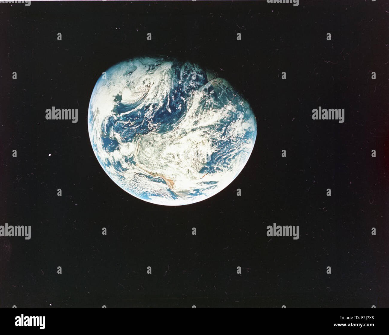 This image from Apollo 8 on December 21, 1968, captures the first ...