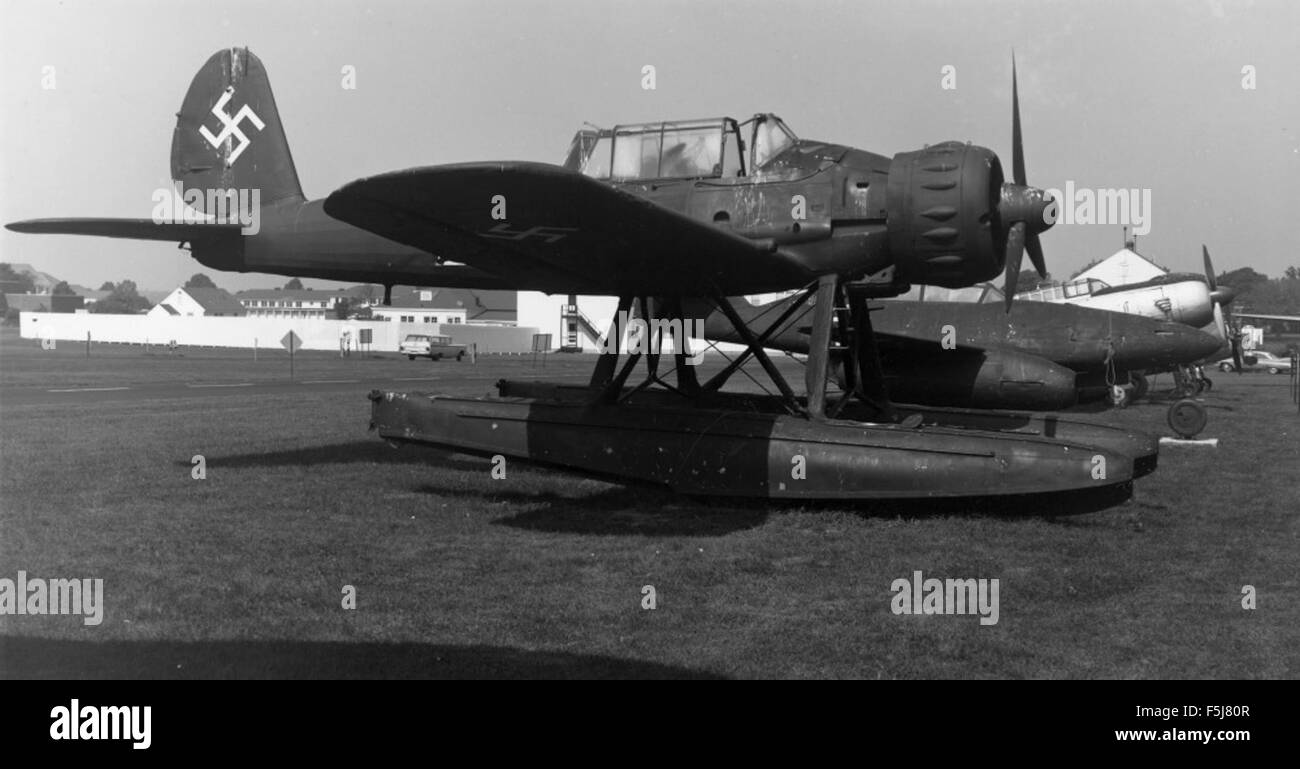 Ardo Ar 196A-38, a German reconnaissance floatplane used during World ...