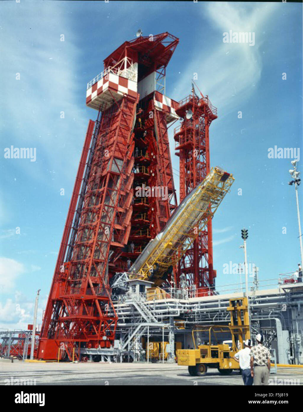 An image from the Atlas Collection showing the Atlas rocket’s assembly ...