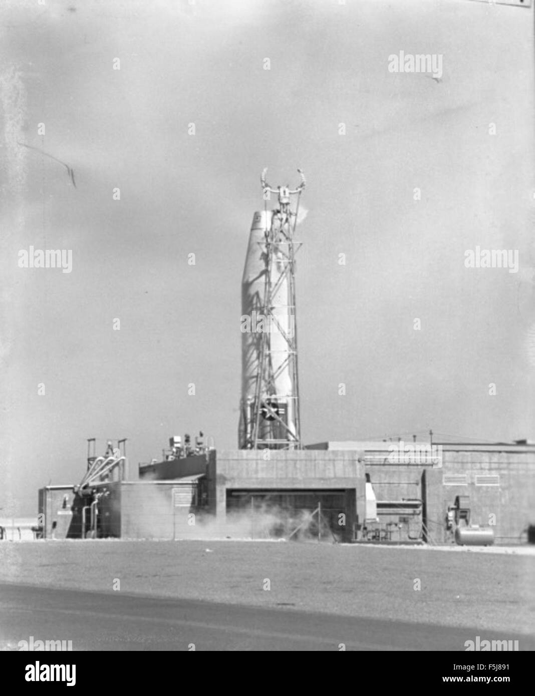 This Atlas Image captures the early stages of the Atlas rocket program ...