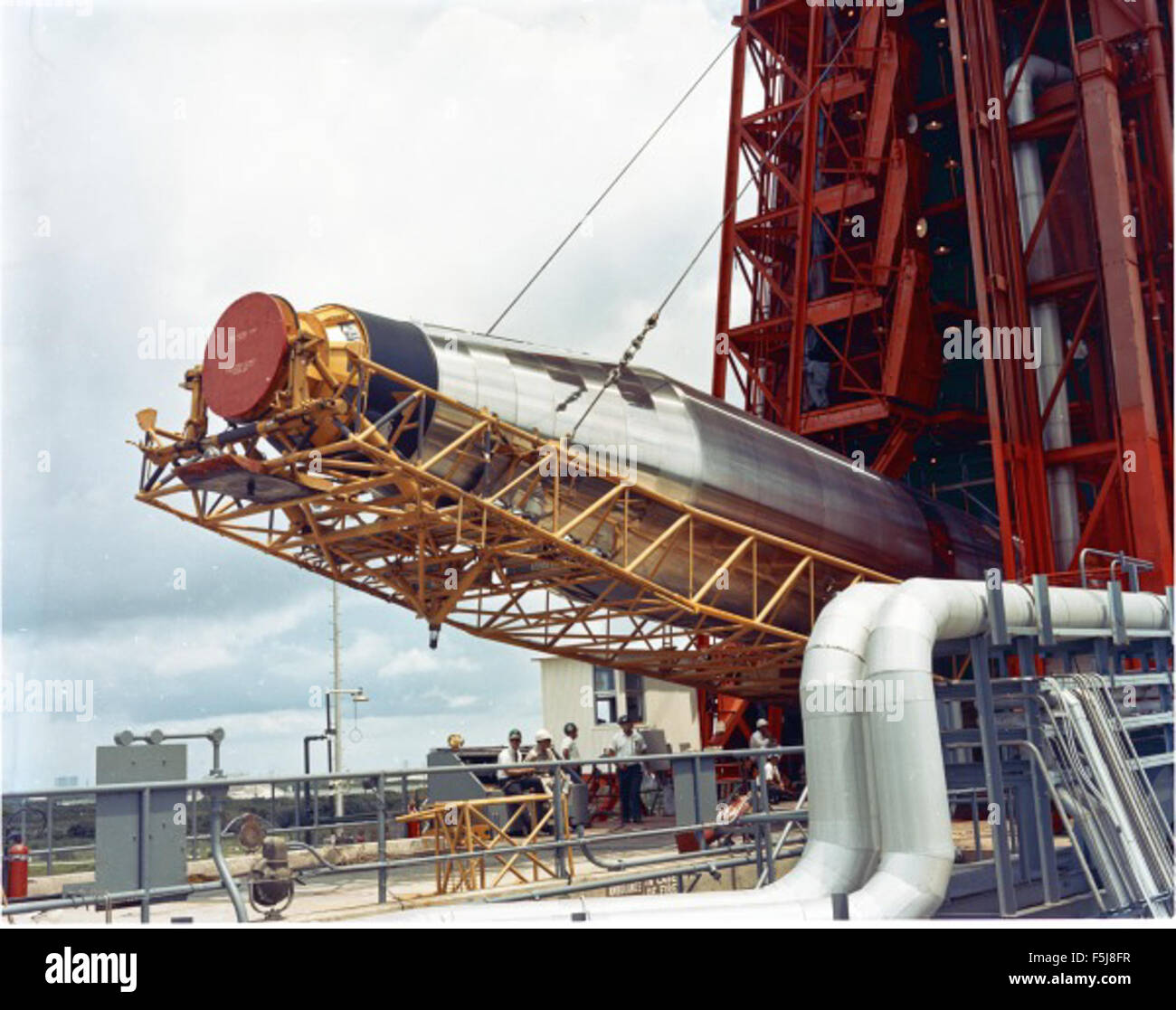 An image of an Atlas rocket during its testing phase, showcasing the ...