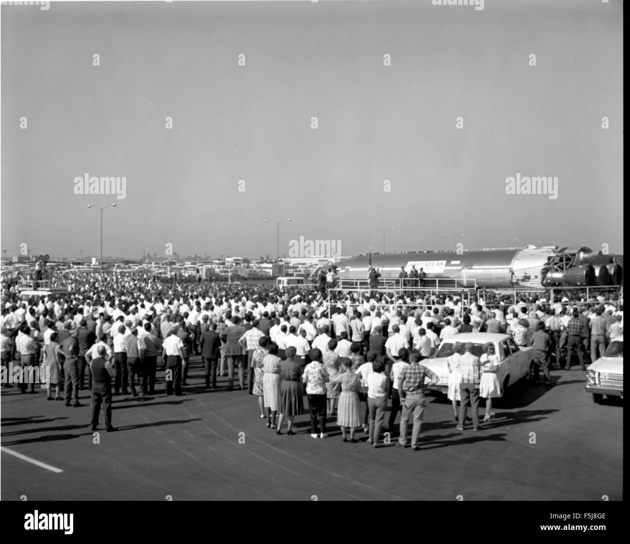 Atlas Details 500th Atlas Rollout Date 09161966 Stock Photo - Alamy