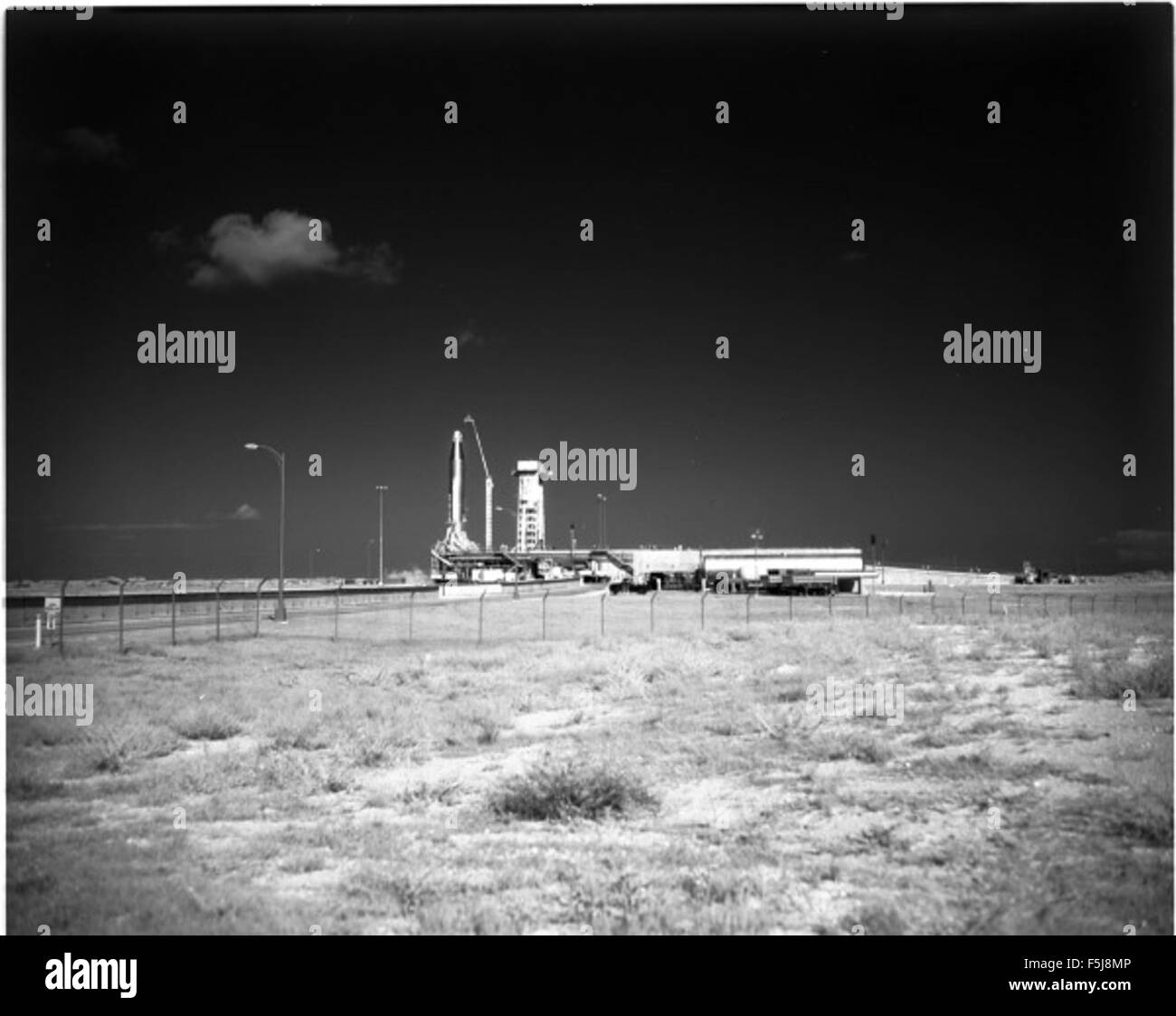 A key image from the Atlas missile program, likely showing the ...