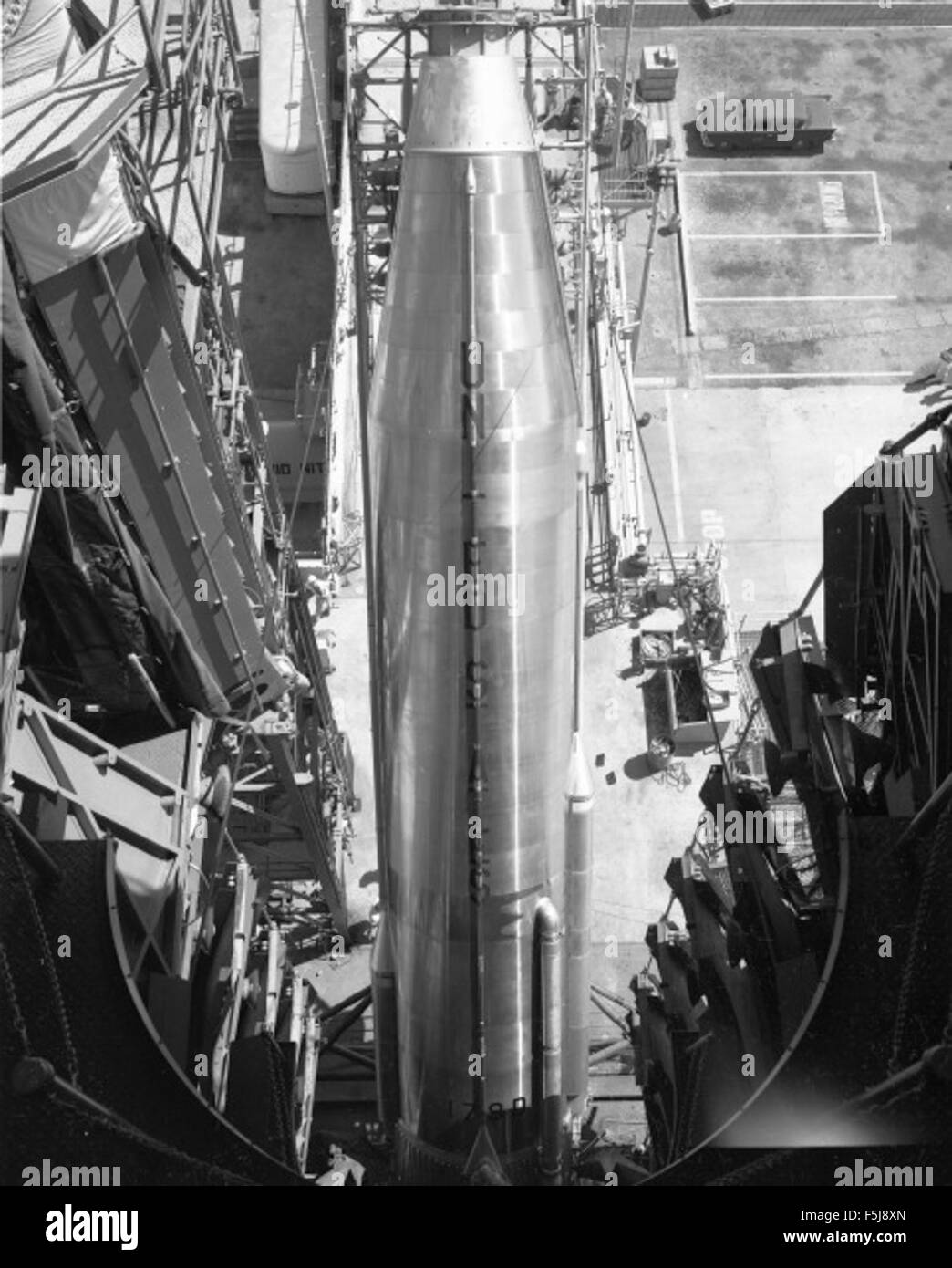 This image from the Atlas Collection shows the Atlas rocket in various ...