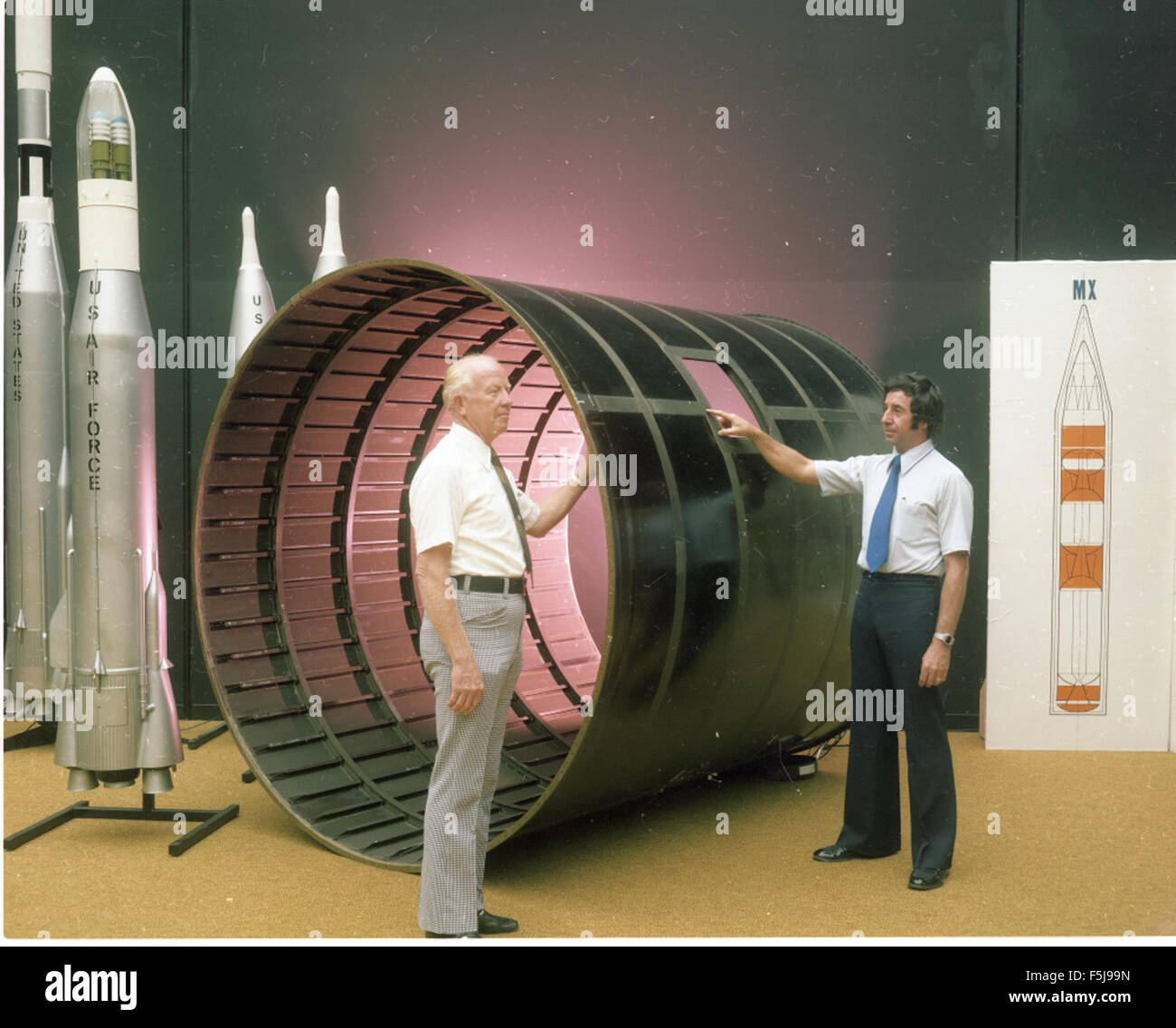 This image details a part of the Atlas MX missile system, providing ...