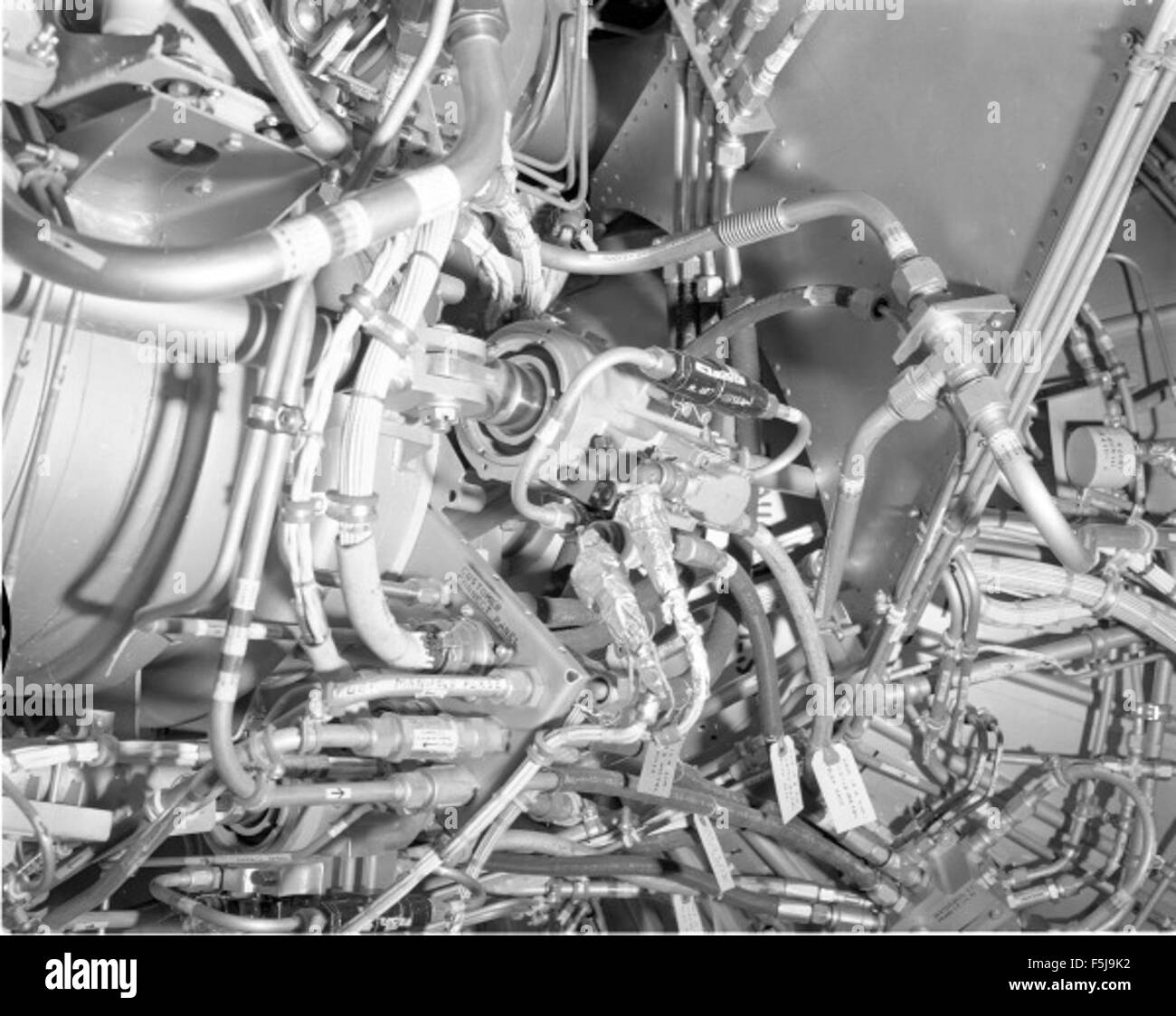 This image from the Atlas Negative Collection shows missile assembly ...