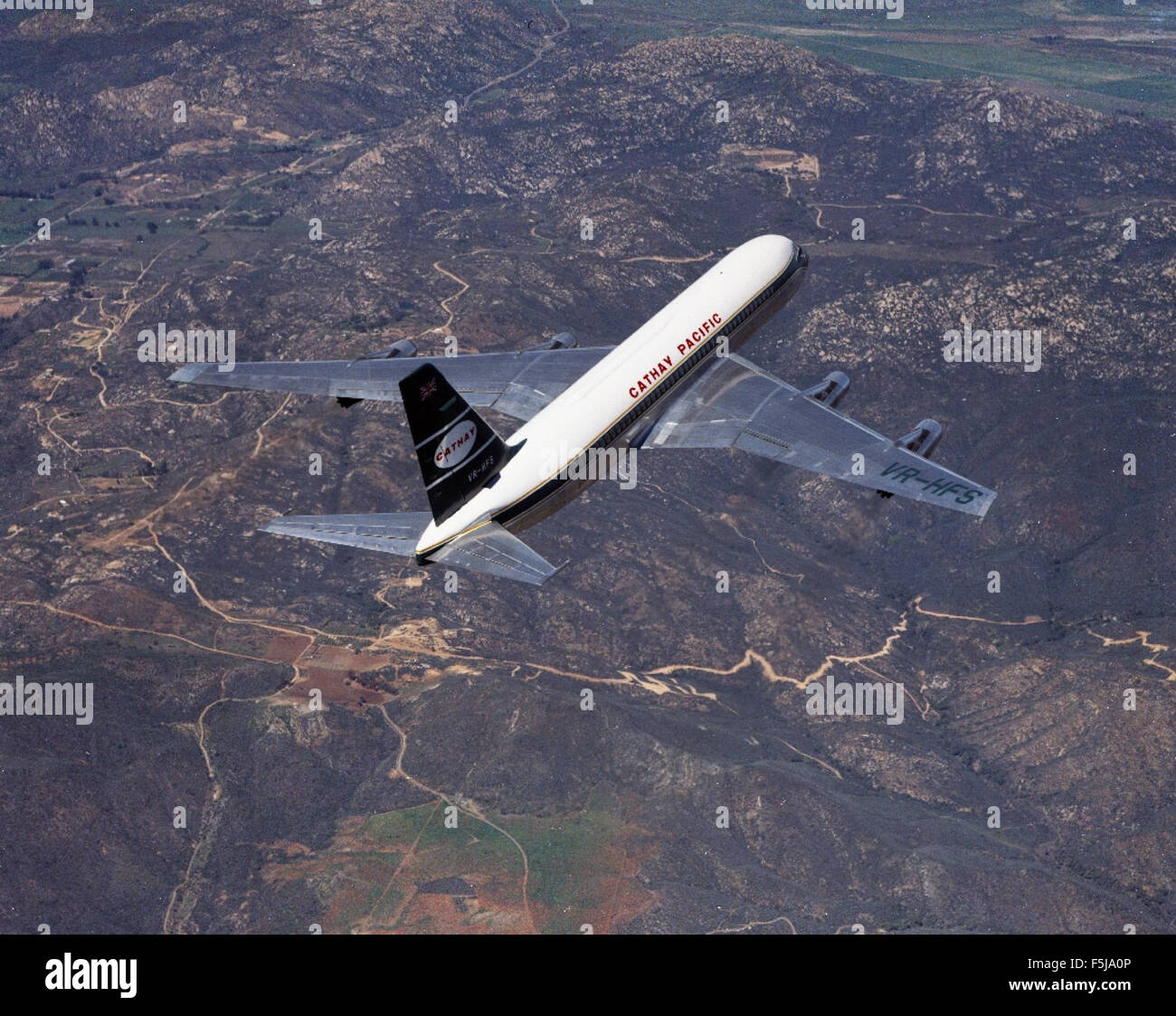 This image shows the Convair 880, registration 168-62, operated by ...