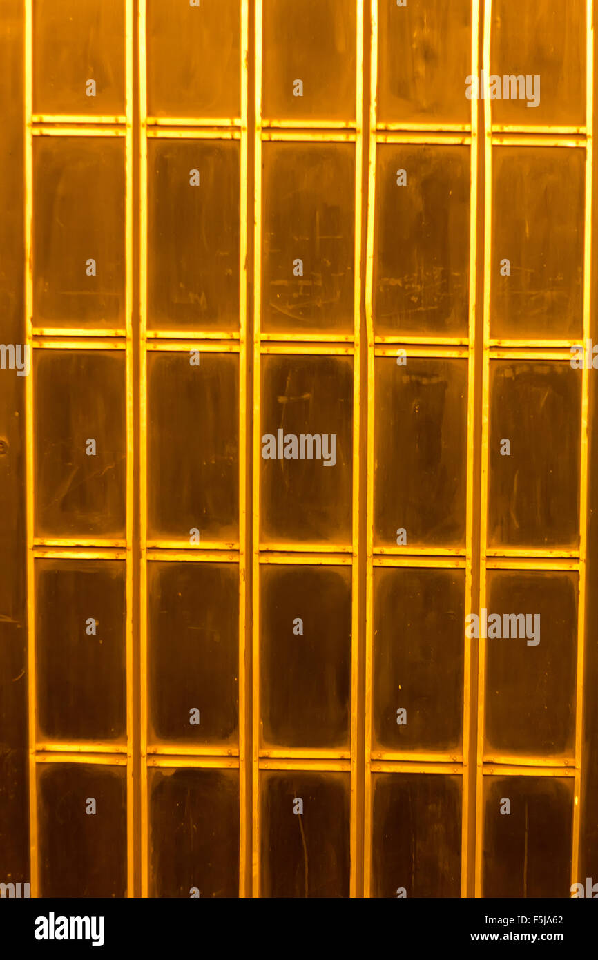 site of a metal patten wall Stock Photo - Alamy