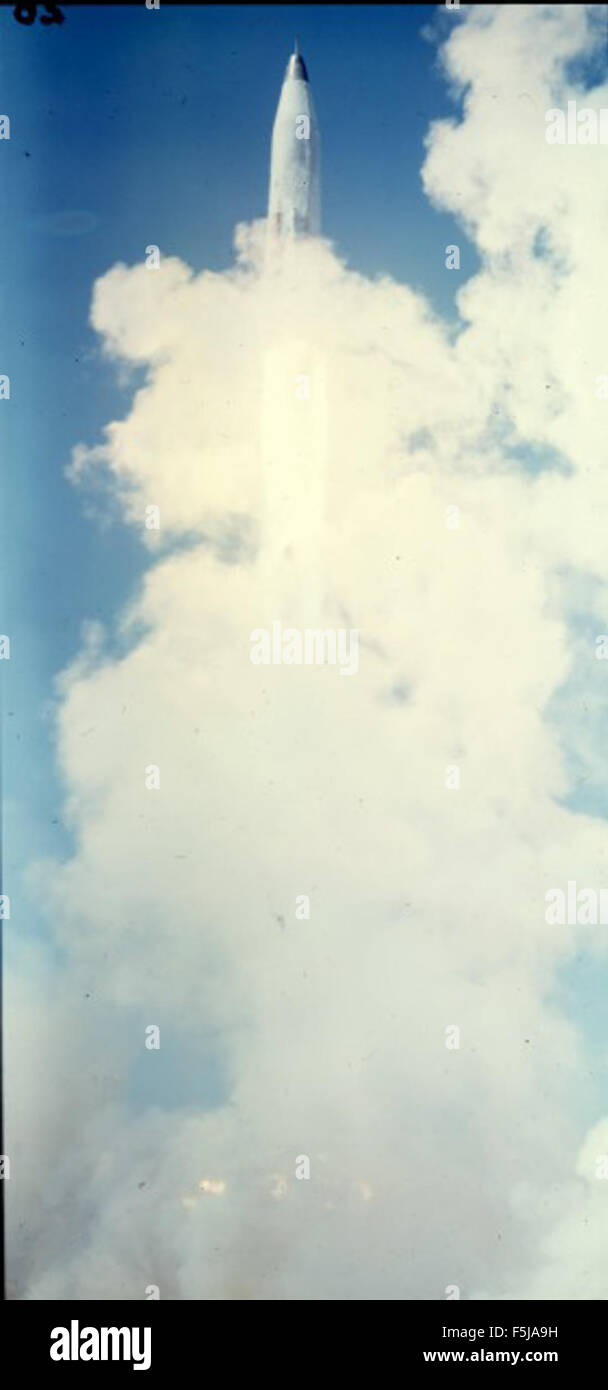 Atlas 35D Missile with Generals Funk and Copeland; Air Transport ...