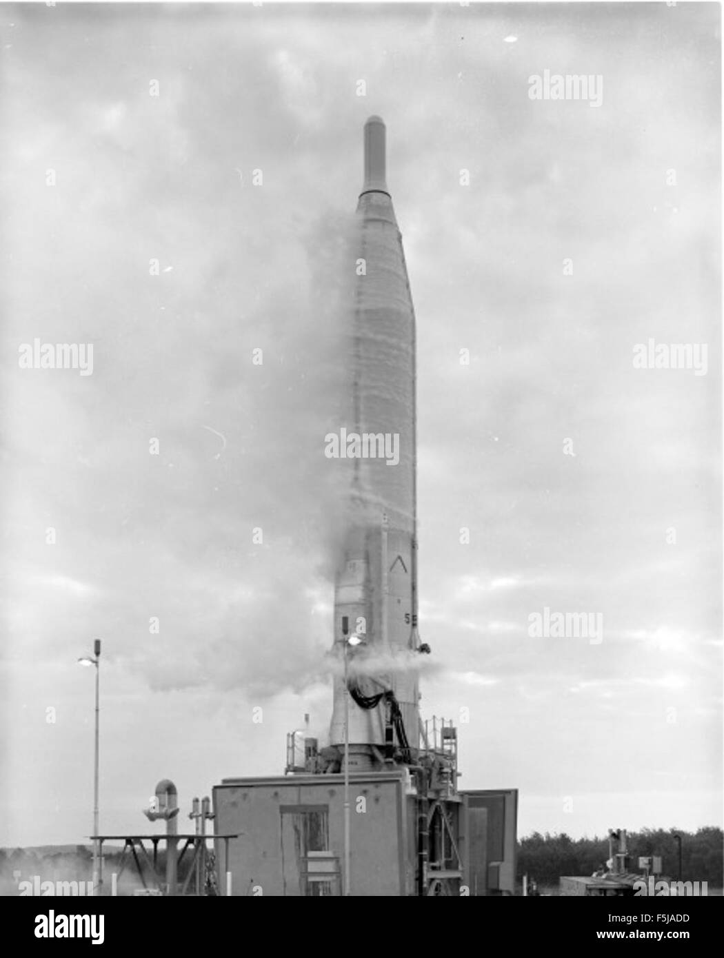 This image from the Atlas Negative Collection displays various stages ...