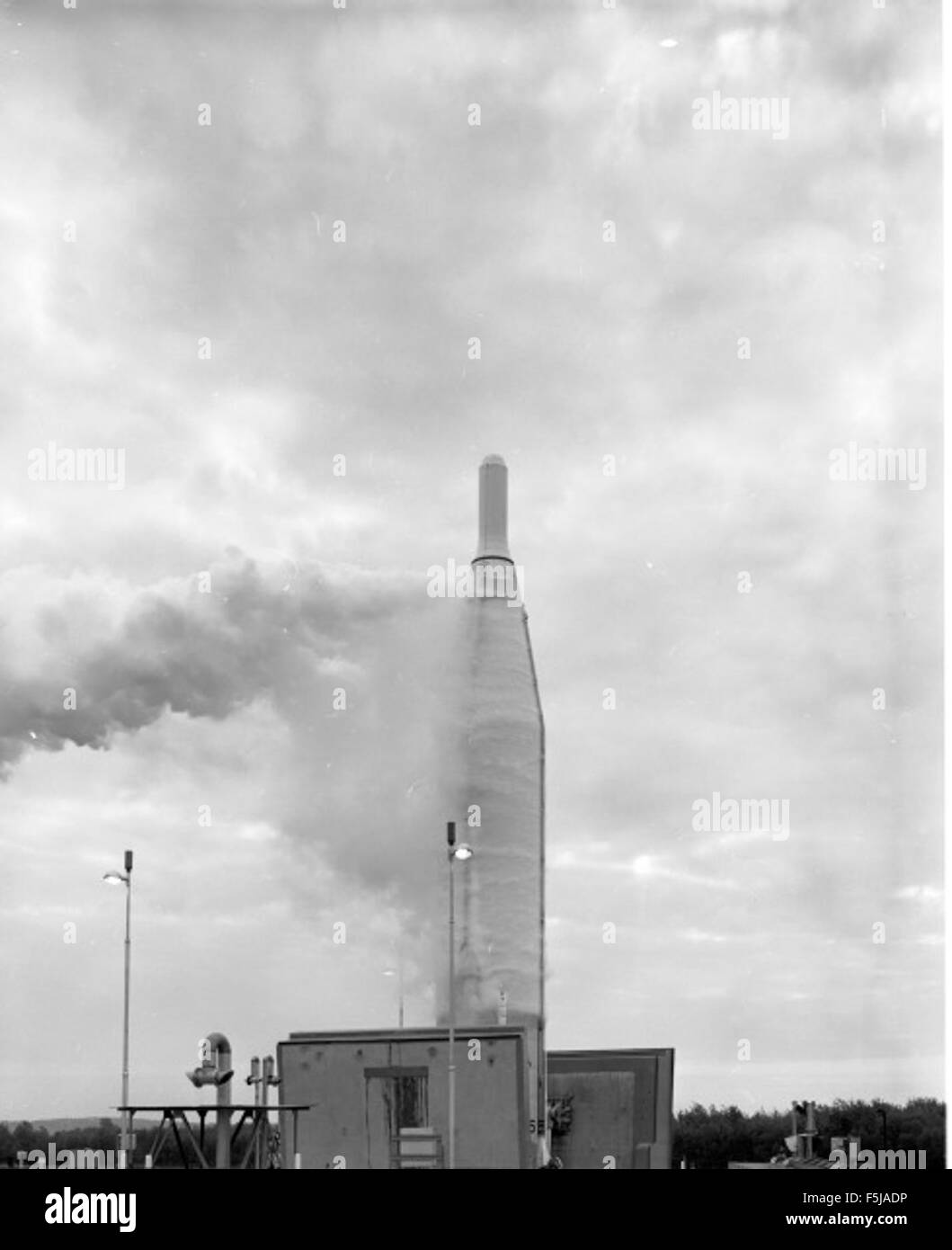 A negative image from the Atlas collection, illustrating a phase in the ...