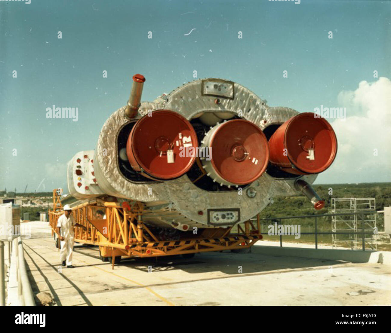 Image from the Atlas Negative Collection showing the Atlas missile ...