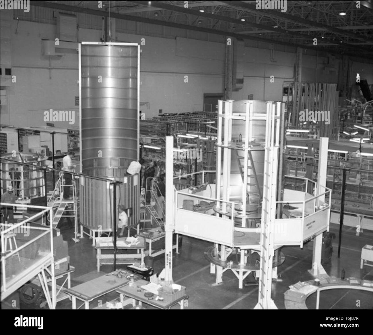 Image from the Atlas Negative Collection showing an Atlas rocket in ...