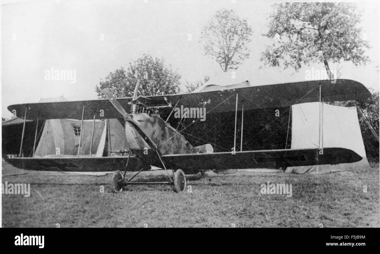 Photograph of the AEG C IV, a German reconnaissance aircraft used in ...