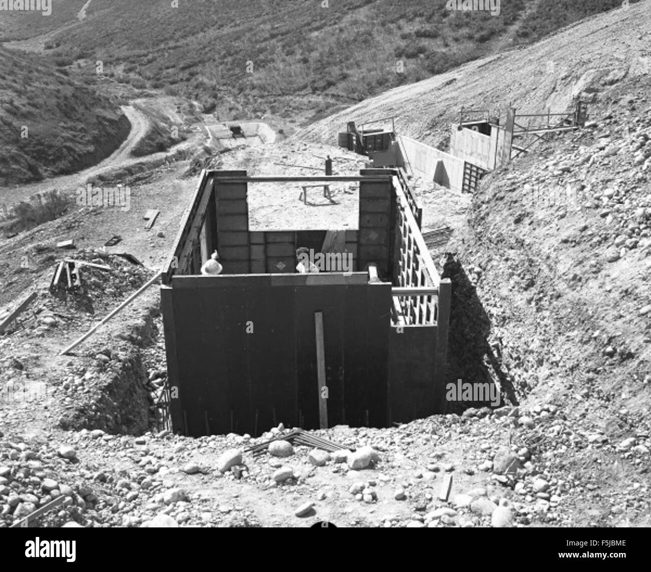 A historical negative from the Atlas Negative Collection, presenting a ...