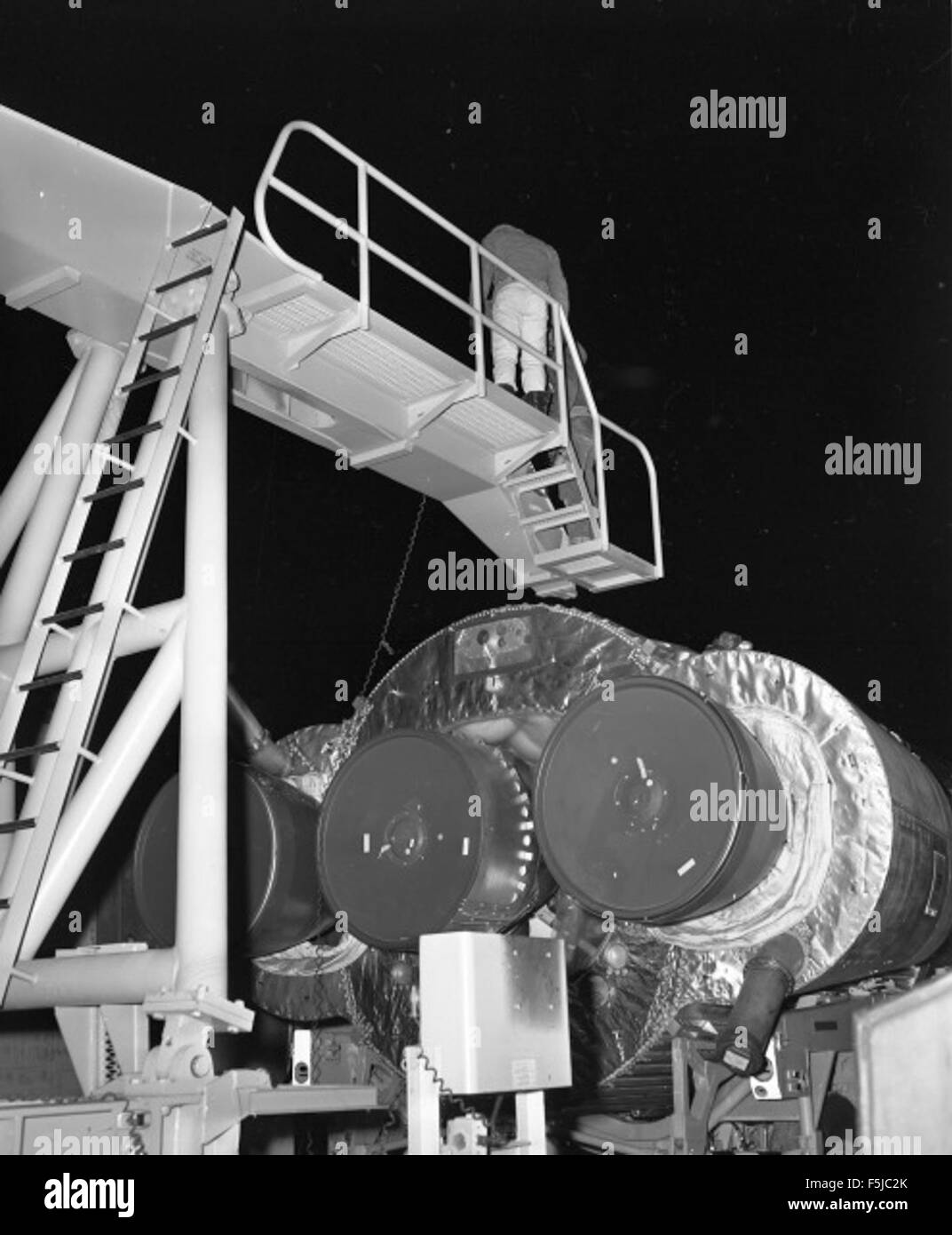 This image from the Atlas Negative Collection showcases an Atlas rocket ...