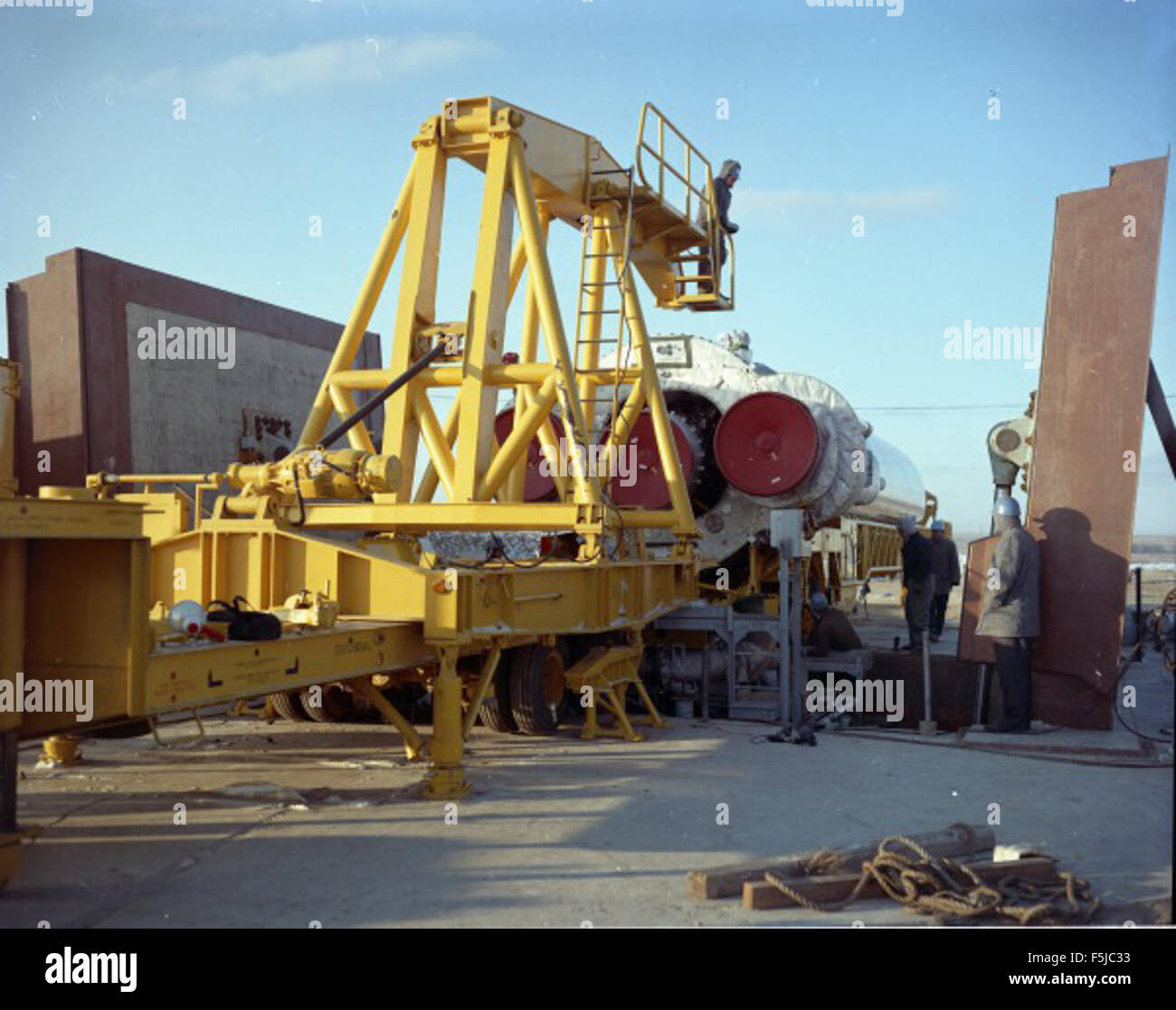 An image from the Atlas Negative Collection showing an operational ...