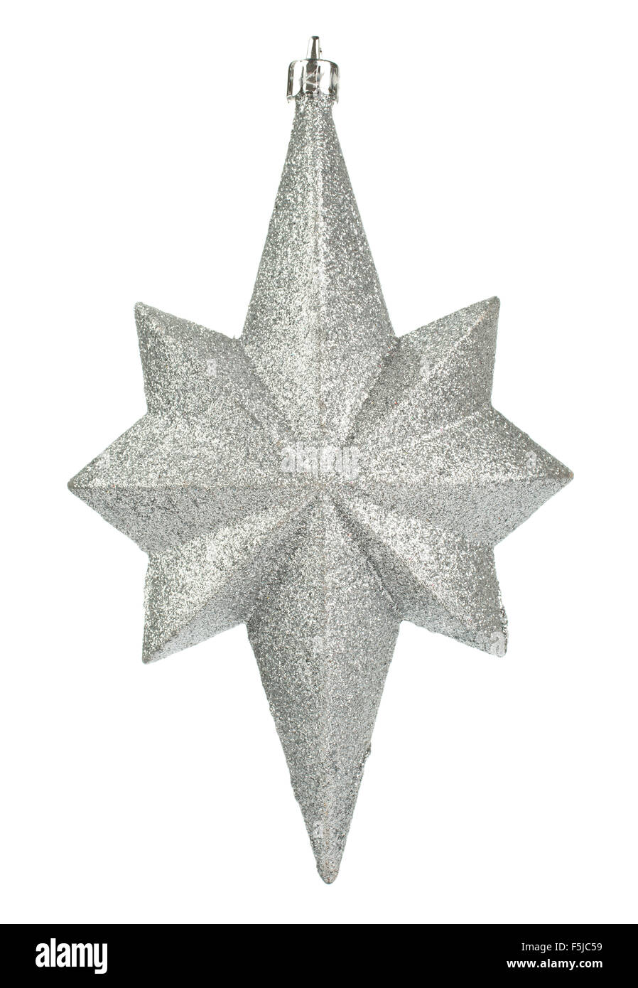 Silver star decoration hi-res stock photography and images - Alamy
