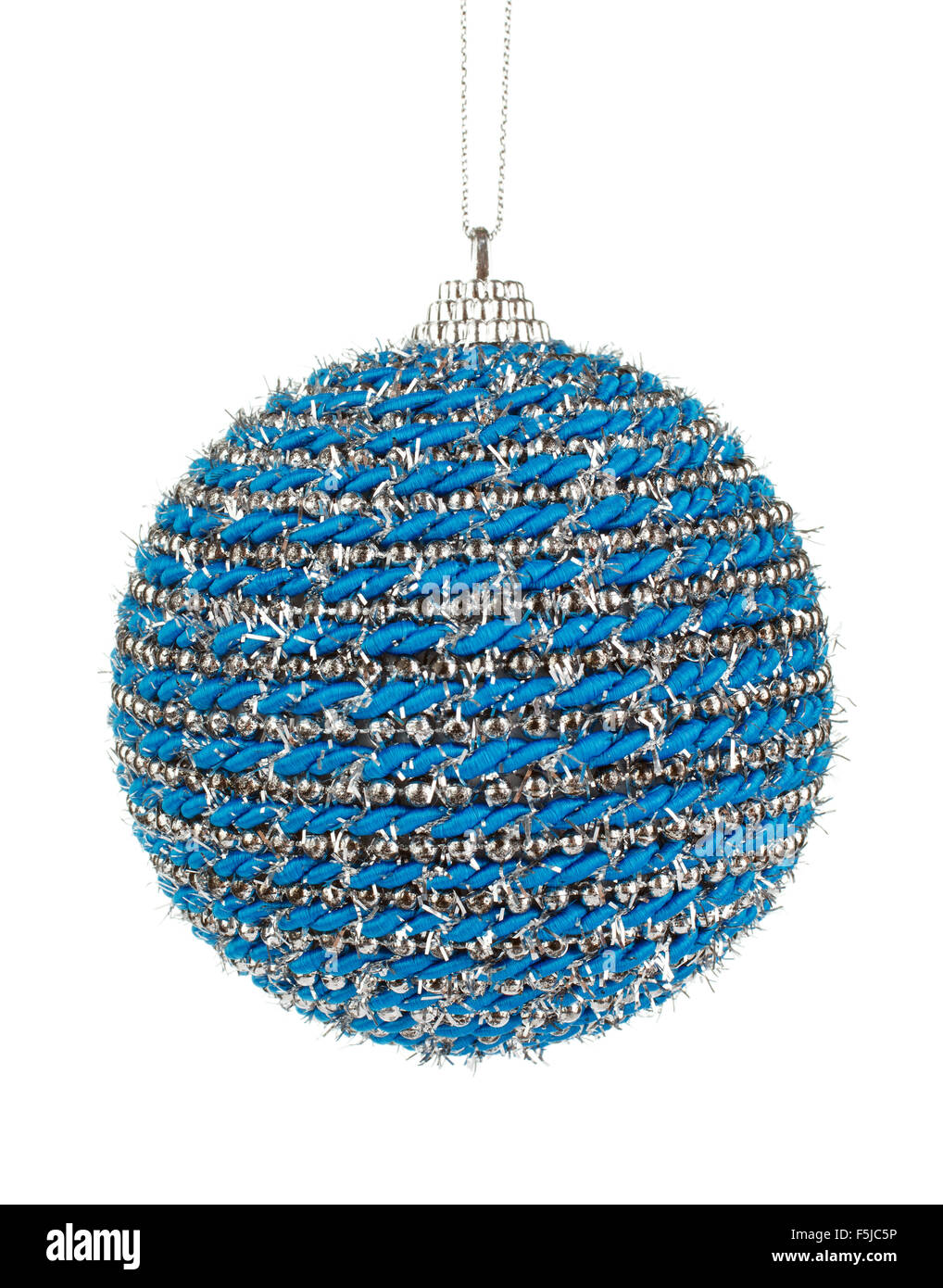 beautiful blue christmas ball Stock Photo - Alamy