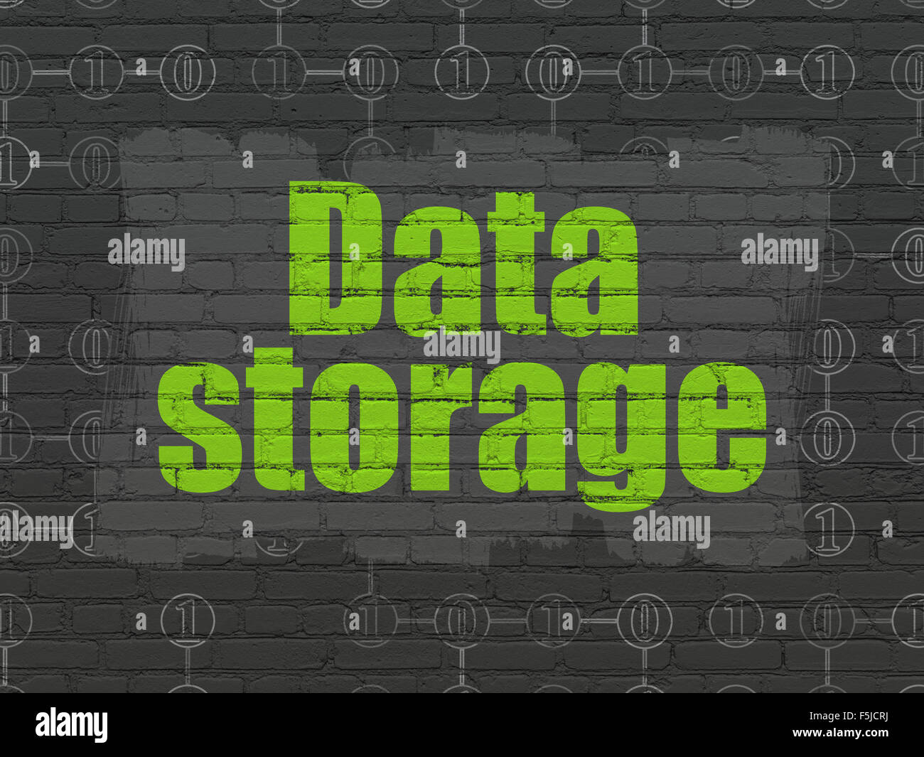 Data concept: Data Storage on wall background Stock Photo - Alamy