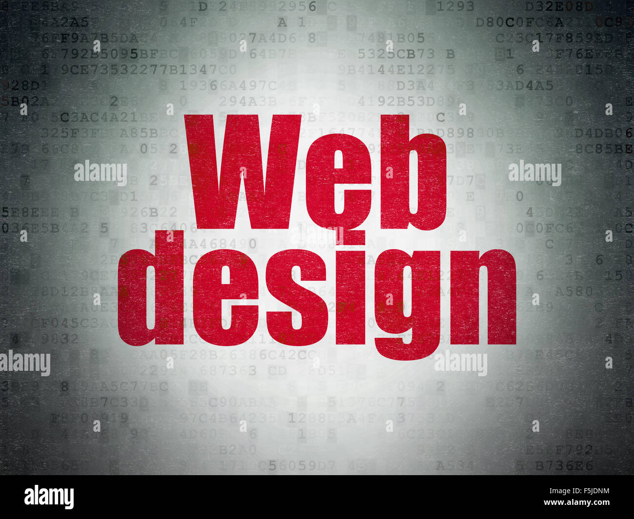 Web development concept: Web Design on Digital Paper background Stock Photo - Alamy