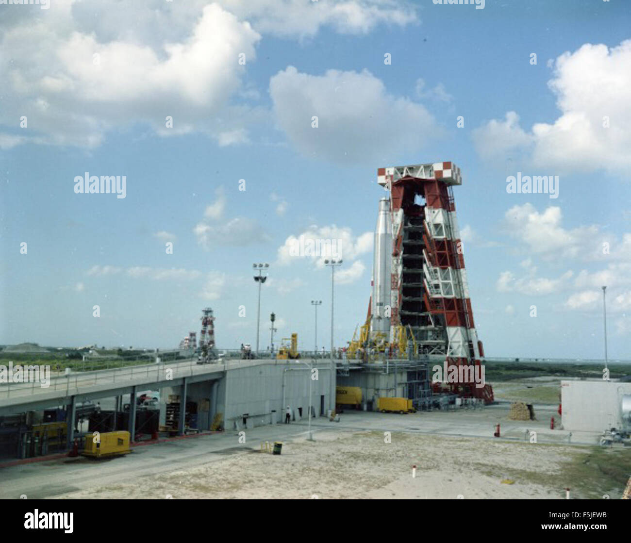 This image from the Atlas Negative Collection documents the testing and ...