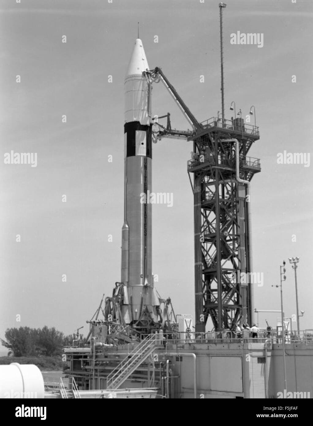 Image from the Atlas Negative Collection, showcasing the Atlas missile ...