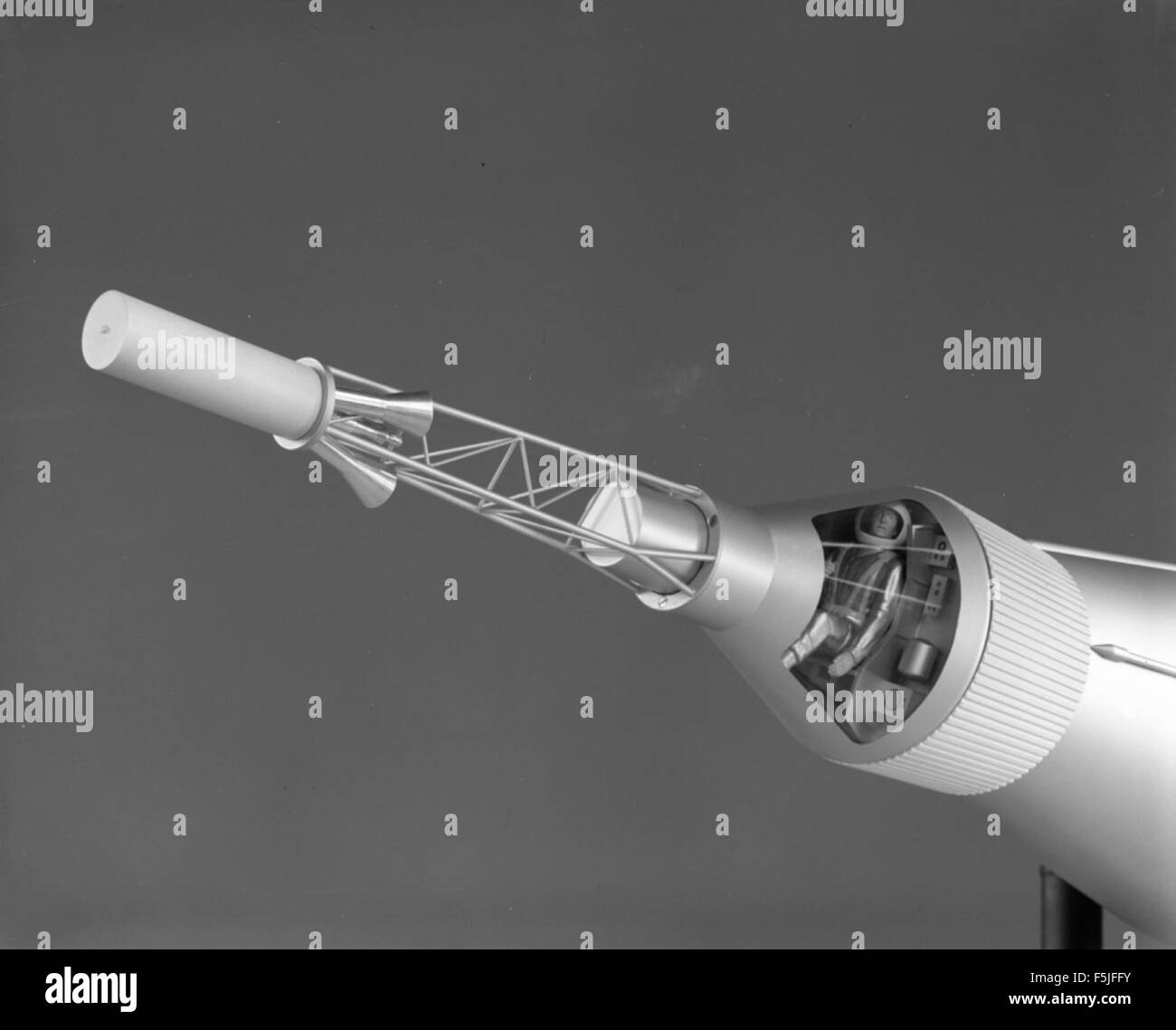 Atlas, Mercury Details Mercury Scale Model; Close Up of Stock Photo - Alamy